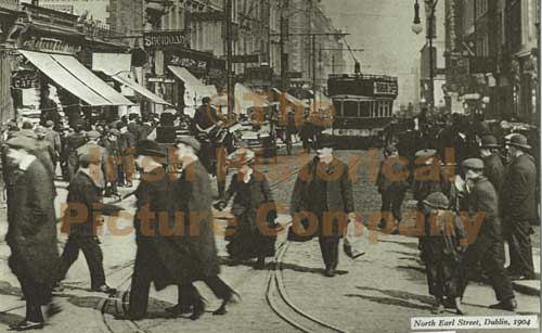 North Earl Street { O'Connell St to Marlborough St }, Dublin, Ireland ...