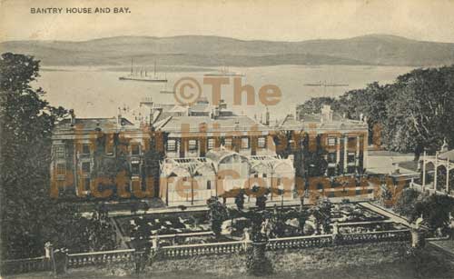 CC-00969 Bantry House and Bay, Bantry Co. Cork, Ireland . old ...