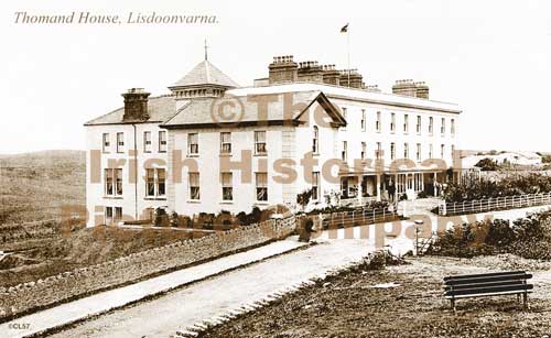 Thomond House, Lisdoonvarna, Co Clare, Ireland. old Irish photograph ...