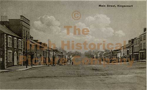 Main Street, Kingscourt, Co Cavan, Ireland. CV-00278 - The Historical ...