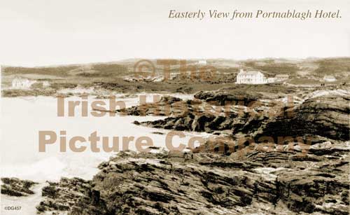 Easterly View from Portnablagh Hotel, Co Donegal, Ireland. old ...