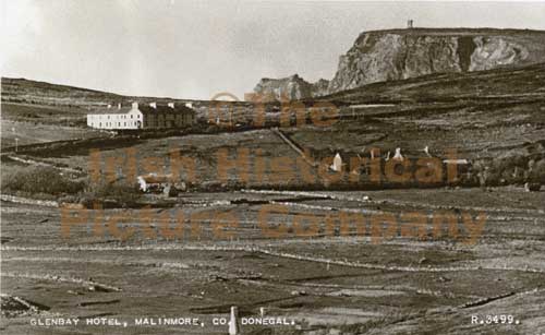 Glenbay Hotel, Malinmore, Co Donegal, Ireland. old photograph. DG-01035 ...