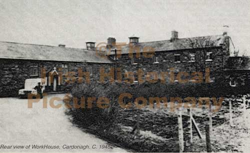 DG-01140 Rear View of Work House, Carndonagh, Co. Donegal, Ireland ...