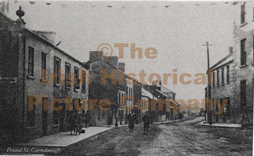 DG-01142 Pound Street, Carndonagh, Co. Donegal, Ireland. old photograph ...
