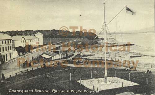 Coast Guard Station & Pier, Rathmullan, Co. Donegal, Ireland. old ...