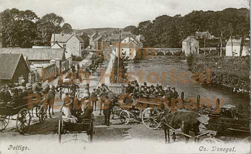 Pettigo, Co Donegal, Ireland. old photograph. DG-01367 - The Historical ...