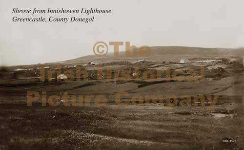 Shrove, from Innishowen Lighthouse, Greencastle, Co Donegal, Ireland ...