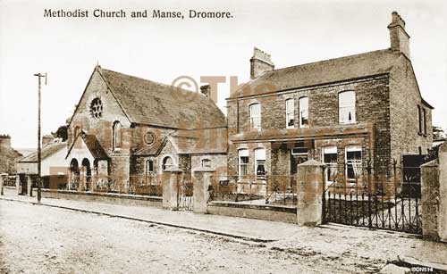 Methodist Church and Manse, Dromore, Co. Down, Northern Ireland. DN ...