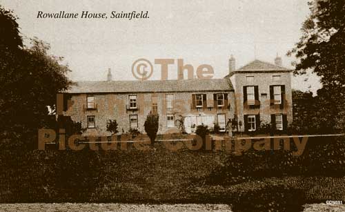 DN-00691 Rowallane House, Saintfield, Co. Down, Northern Ireland. old ...