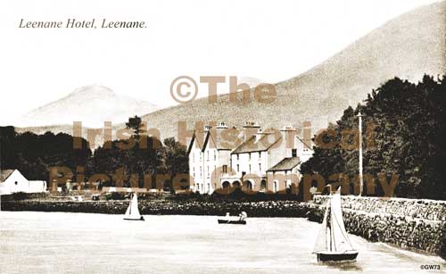 Leenane Hotel, Leenane, Co Galway, Ireland. old photograph. GW-00073 ...