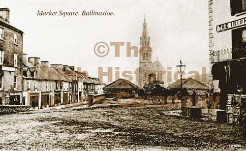 Market Square Ballinasloe GW-00392 - The Historical Picture Archive