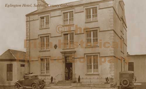 Eglington Hotel, Salthill, Galway, Co Galway, Ireland. old photograph ...
