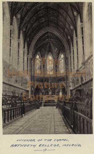 Interior Of The Chapel, Maynooth College, Co. Kildare KE-00124 - The ...