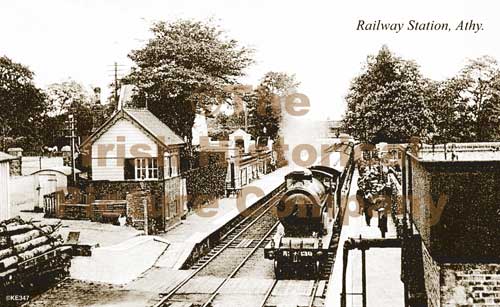 Railway Station, Athy, Co. Kildare KE-00347 - The Historical Picture ...