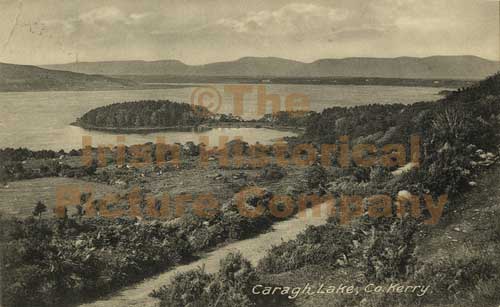 Caragh Lake, Co Kerry, Ireland. old photograph. KR-00038 - The ...