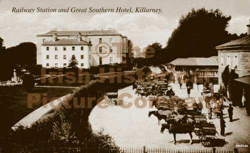 Railway Station And Great Southern Hotel, Killarney, Co. Kerry KR-00140 ...