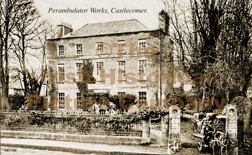 Perambulator Works, Castlecomer, Co Kilkenny, Ireland. old photograph ...