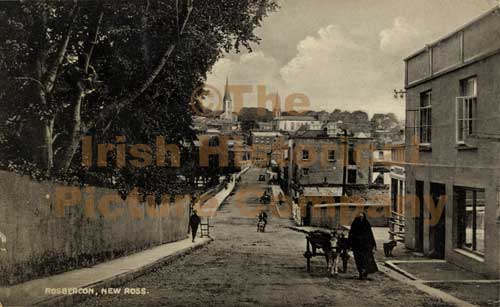 Rosbercon, New Ross, Co Kilkenny, Ireland. old photograph. KY-00163 ...