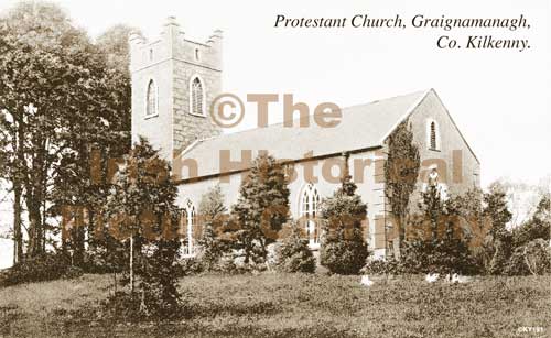 Protestant Church, Graig na Managh, Co Kilkenny, Ireland. old Irish ...