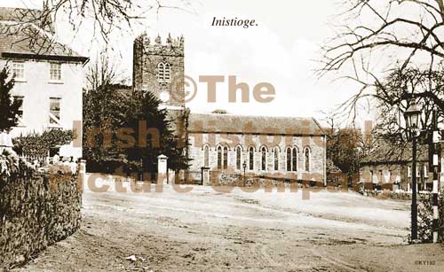 Inistioge, Co Kilkenny, Ireland. old photograph. KY-00192 - The ...