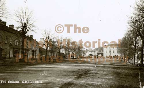 The Square, Castlecomer, Co Kilkenny, Ireland. old photograph. KY-00314 ...