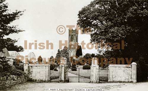 St Mary's Protestant Church, Castlecomer, Co Kilkenny, Ireland. old ...