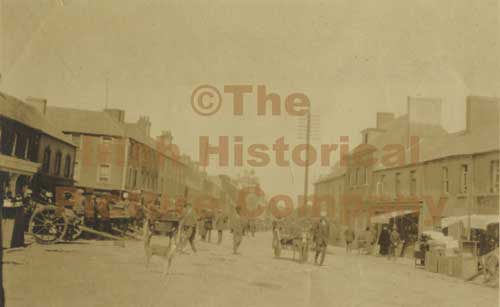 Main Street, Longford, Co Longford, Ireland. old photograph. LF-00112 ...