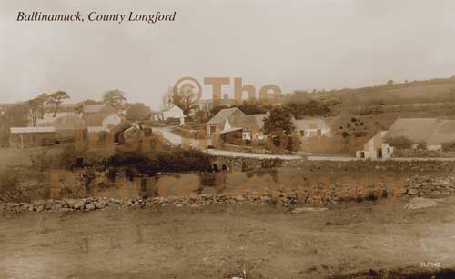Ballinamuck, Co Longford, Ireland. old photograph. LF-00142 - The ...