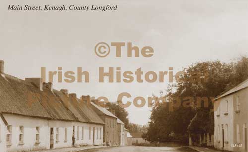 Main Street, Keenagh, Co Longford, Ireland. old photograph. LF-00152 ...