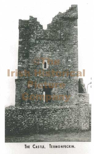 The Castle, Termonfeckin, Co Louth, Ireland. old photograph. LH-00390 ...