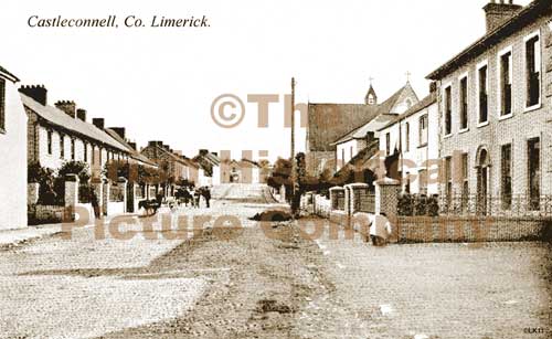 Castleconnell, Co Limerick, Ireland. old Irish photograph. LK-00011 ...