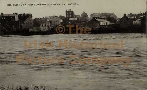 The Old Town and Curroghgowen Falls, Limerick, Co Limerick, Ireland ...