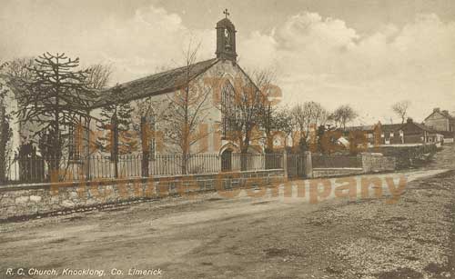 R.C.Church, Knocklong, Co Limerick, Ireland. old photograph. LK-00168 ...