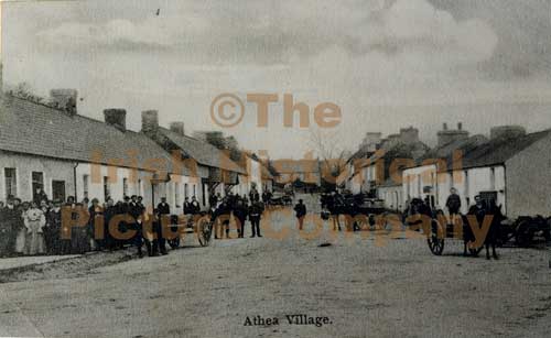 Athea Village, Co Limerick, Ireland. old photograph. LK-00200 - The ...