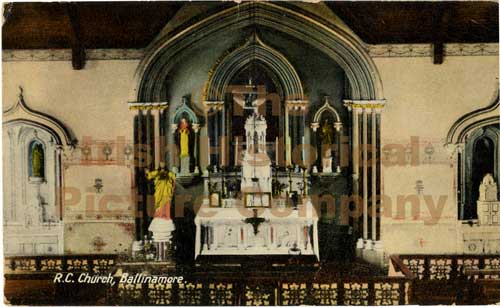 Interior R.C. Church, Ballinamore, Co. Leitrim, Ireland. LM-00115 - The ...