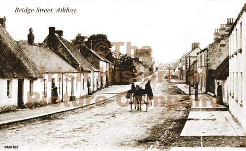 Bridge Street, Athboy, Co Meath, Ireland. old photograph. MH-00162 ...