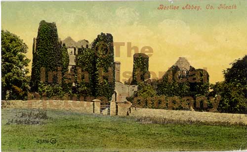 Bective Abbey, Co Meath, Ireland. old photograph by J. Valentine. MH ...