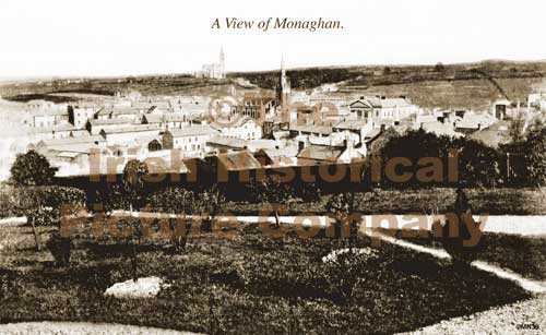 A View of Monaghan, Co Monaghan, Ireland. old irish photograph. MN ...