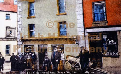 MN-00104 The Celebrated Sarah Gray's Signboard, Ballybay, Co Monaghan ...