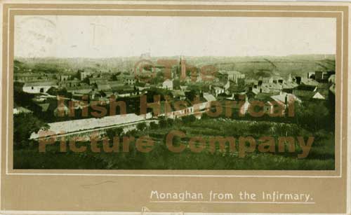 Monaghan from The Infirmary, Ireland. old Irish photograph. MN-00135 ...