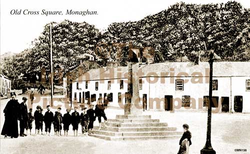 Old Cross Square, Monaghan, Co Monaghan, Ireland. old Irish photograph ...