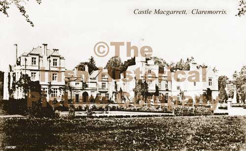 Castle Mac Garrett, Claremorris, Co Mayo, Ireland. old Irish photograph ...