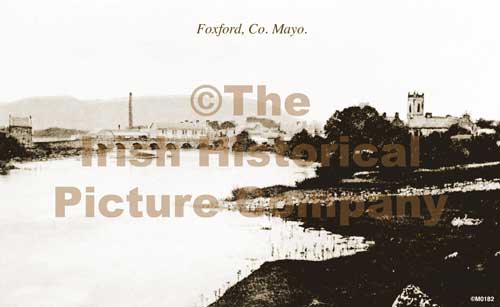 Foxford, Co Mayo, Ireland. old photograph. MO-00182 - The Historical ...
