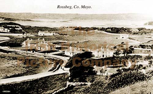Rosbeg, Co Mayo, Ireland. old Irish photograph. MO-00364 - The ...