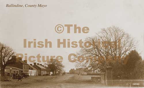 Ballindine, Co Mayo, Ireland. old photograph. MO-00481 - The Historical ...