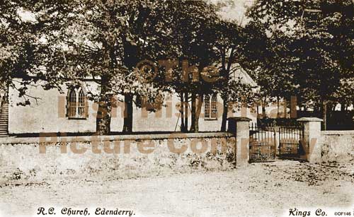 R.C.Church, Edenderry, Co Offaly, Ireland. old Irish photograph. OF ...