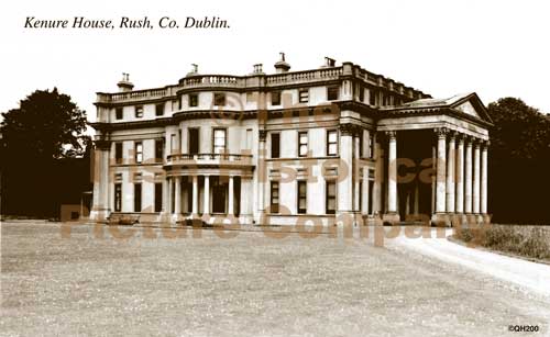 QH-00200 Kenure House, Rush, Co Dublin, Ireland. old photograph by ...