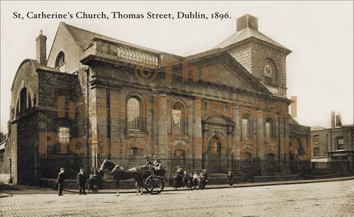 St Catherine's Church, Thomas Street, Dublin, Ireland. old Irish ...
