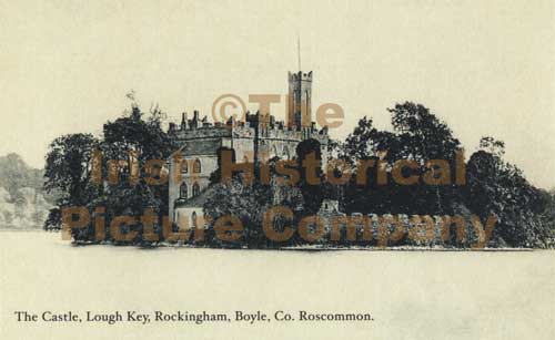 The Castle, Lough Key, Rockingham, Boyle, Co Roscommon, Ireland. old ...