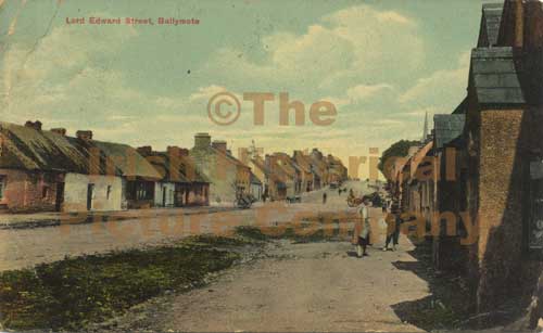 Lord Edward Street, Ballymote, Co Sligo, Ireland. old photograph. SL ...